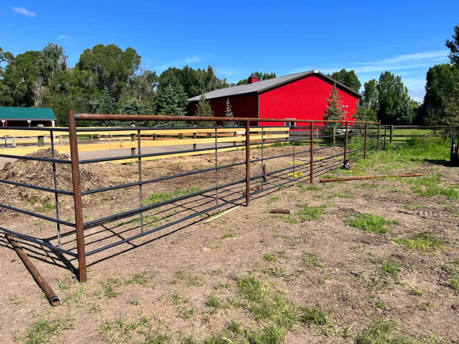 Durable Continuous Panel Fences in Bozeman - Montana Ranch & Land